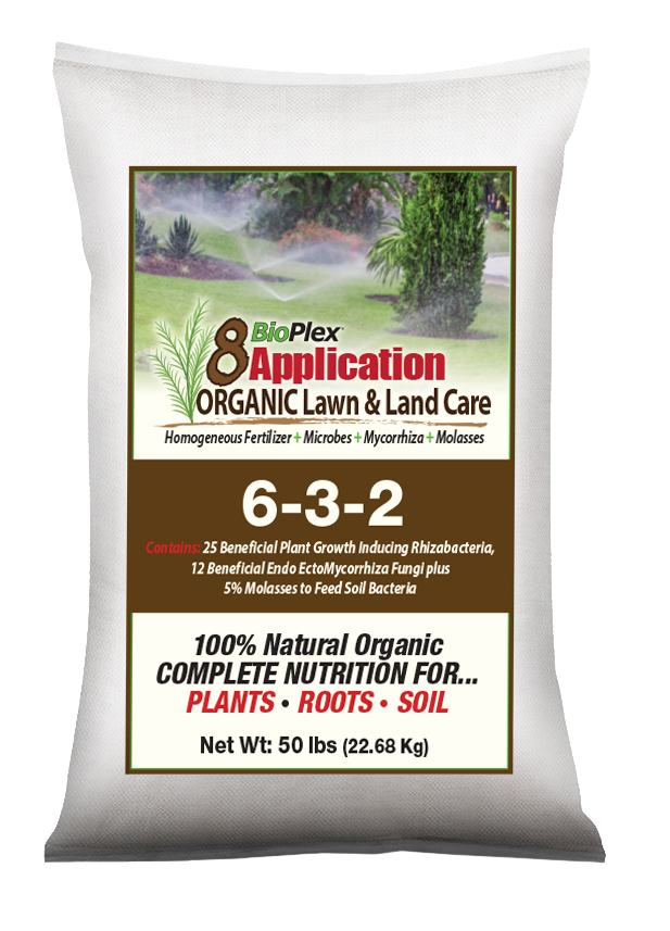 8 Application Lawn & Land Care 8-2-4 - Bio-Plex